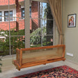 Classic Reversible Cane Back Wooden Handmade Swing for Home