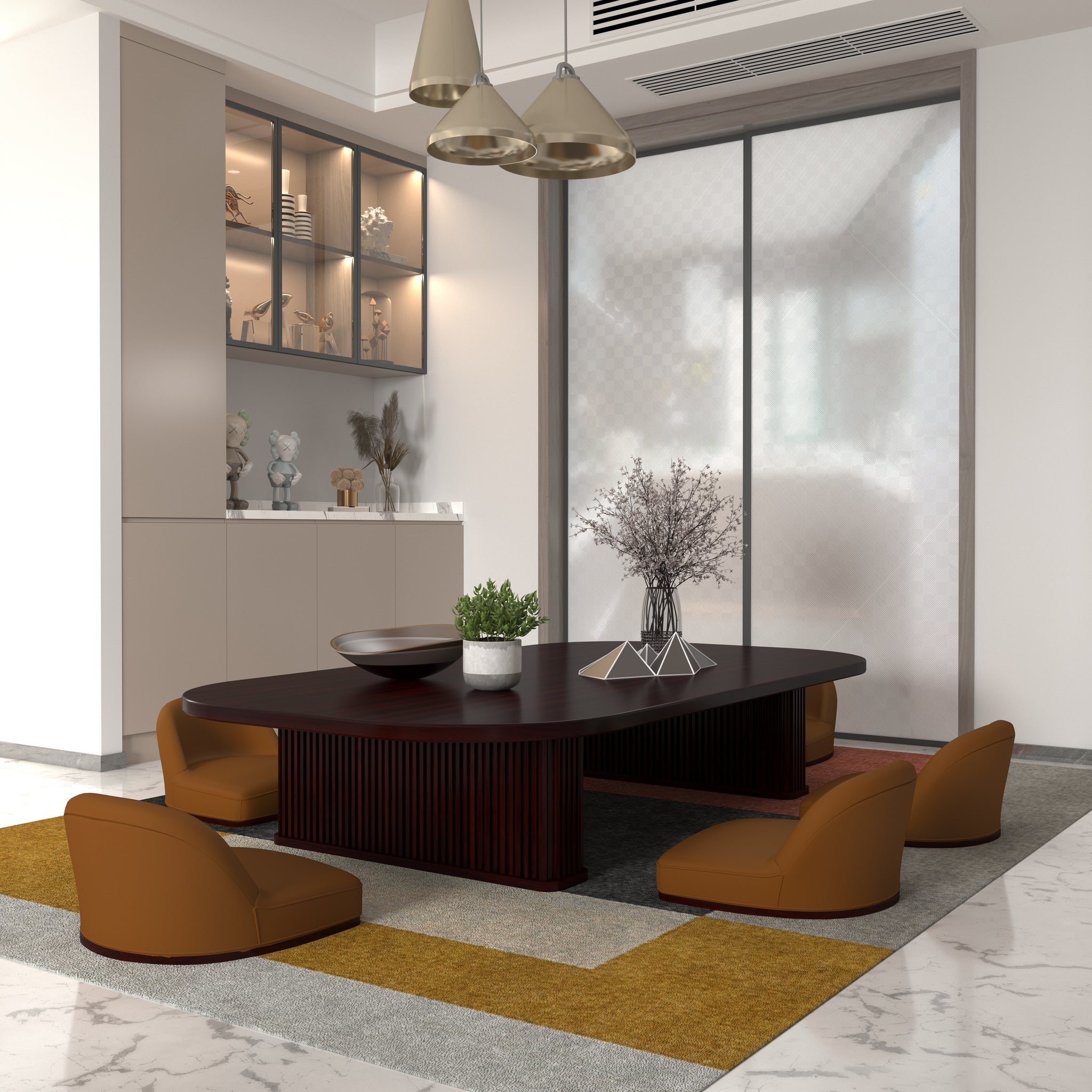 Kyoto Elegance: Japanese Dining Set