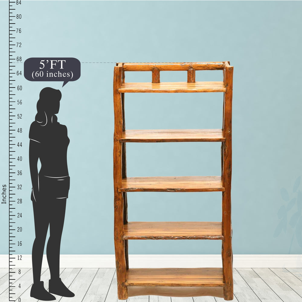 Heritage Finish Teak Wood Extra Durable Rack
