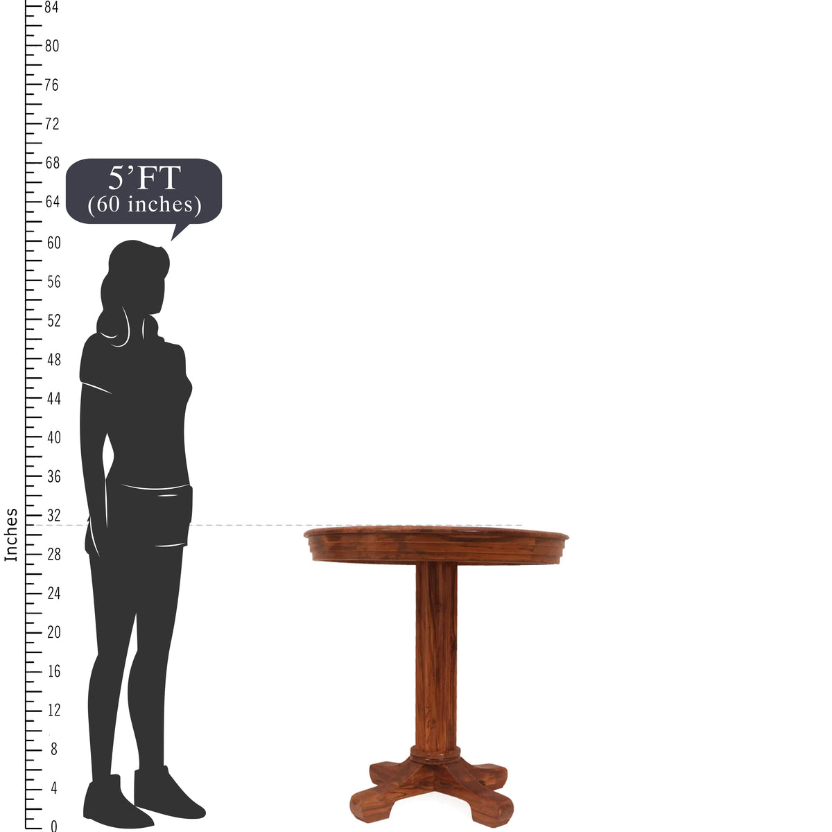 Rounded Dining Table