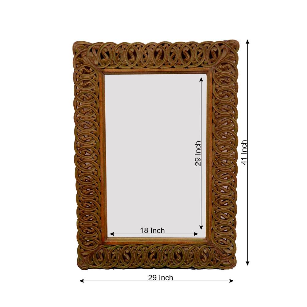 Solid Wood Royal Mirror Frame