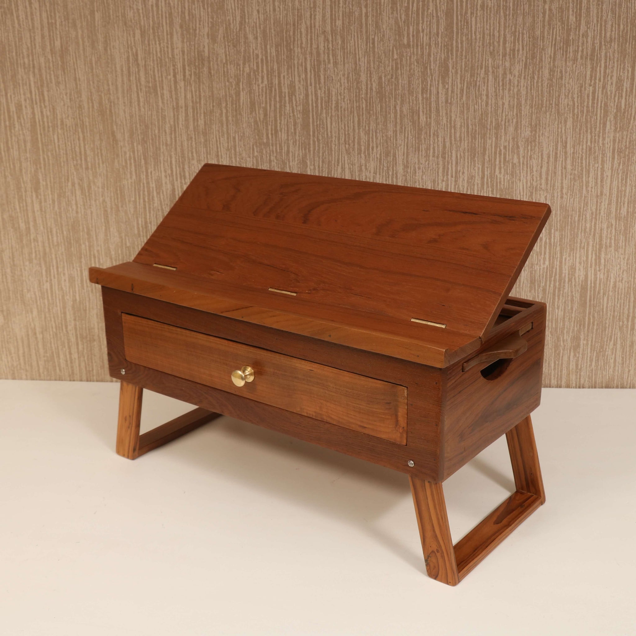 Solid Single Drawer Table